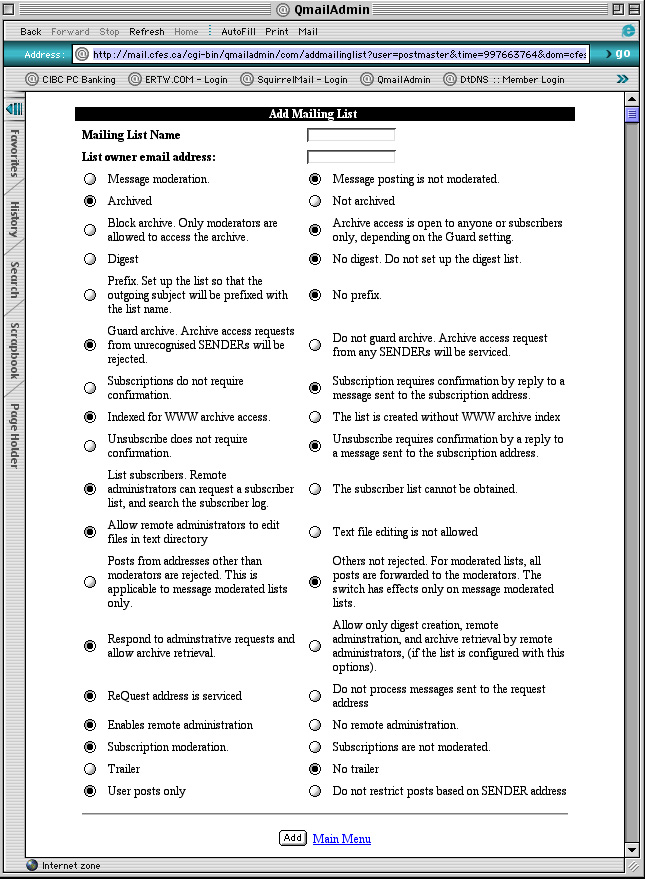 Email Administration Guide - Quicklinks